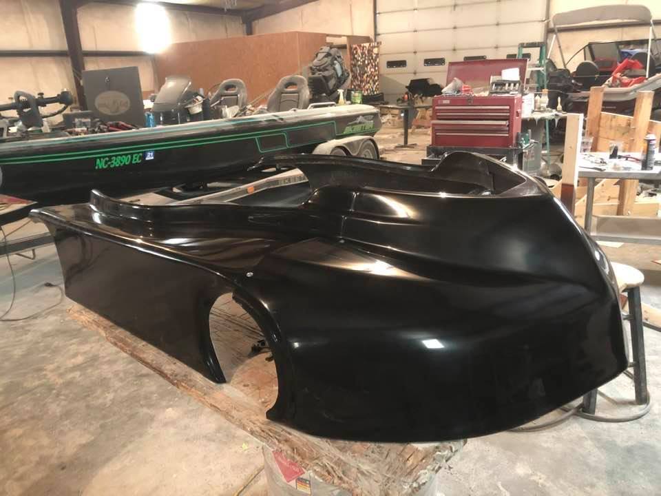 Custom Go Kart Bodies Fiberglass TRG Fiberglass Flat Kart Body
